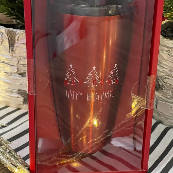 Rae Dunn | Dining | New In Box Rae Dunn Happy Holidays Cocktail Shaker ...